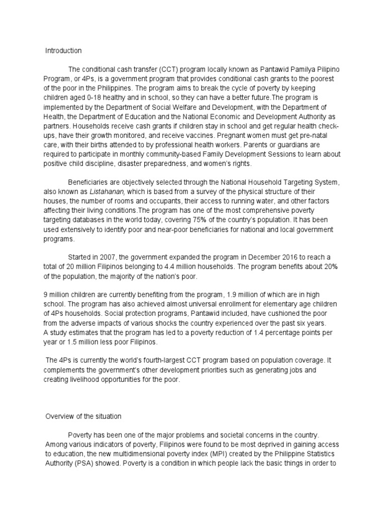 Case Study | PDF | Poverty | Poverty & Homelessness