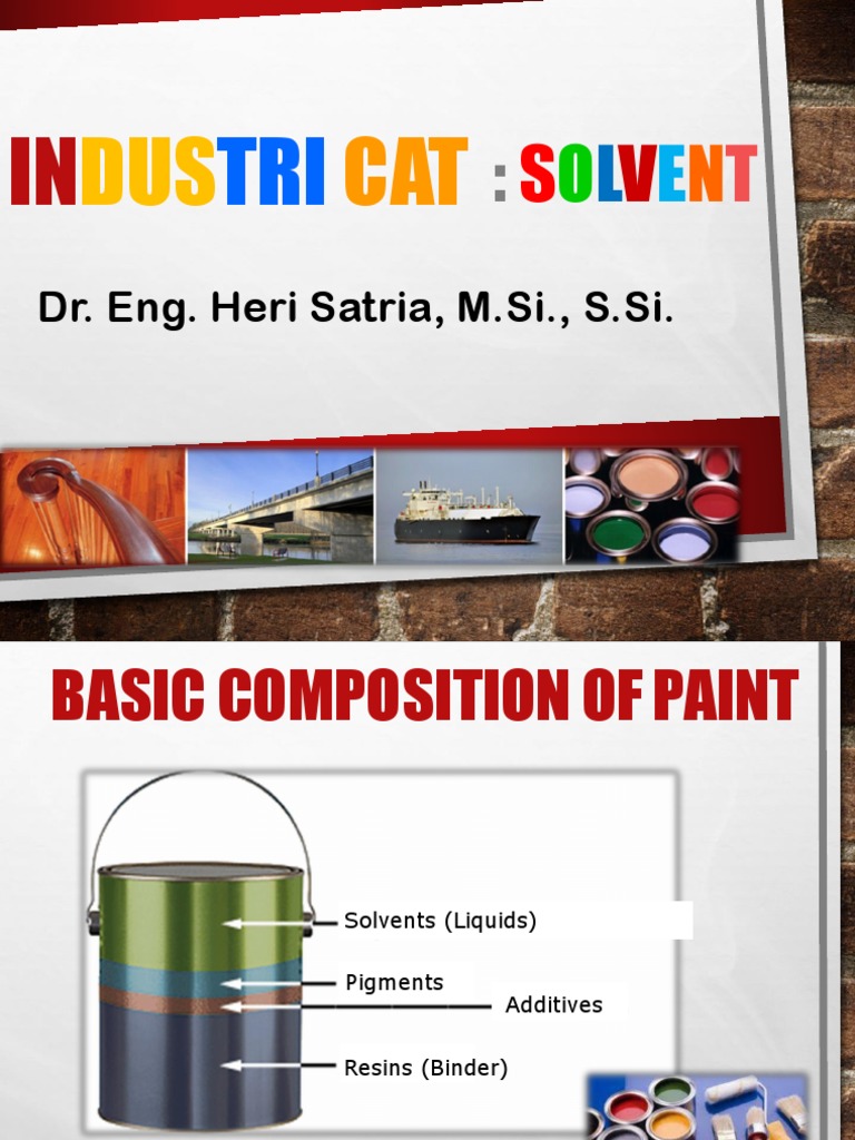 Industri Cat Solvent | PDF | Paint | Solvent