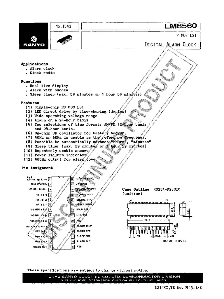 LM8560 | PDF