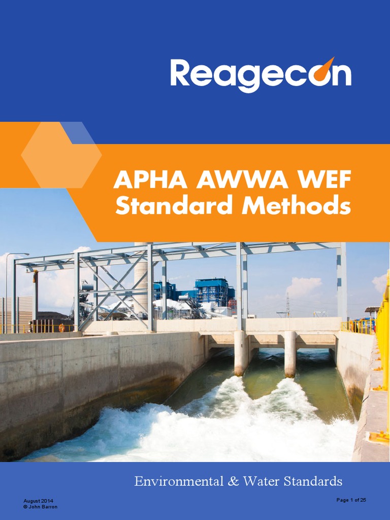Apha Awwa Wef Standard Method | PDF | Nitric Acid | Acid