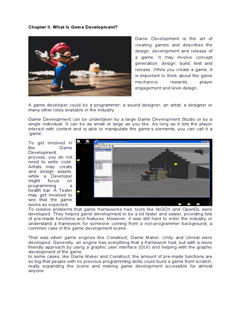 What Is Game Development | PDF | Mobile Game | Video Games