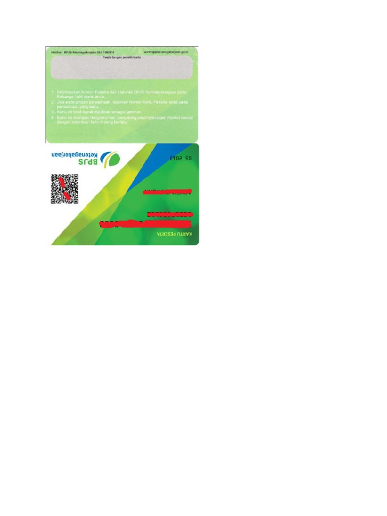 Belakang Bpjs Ketenagakerjaan | PDF
