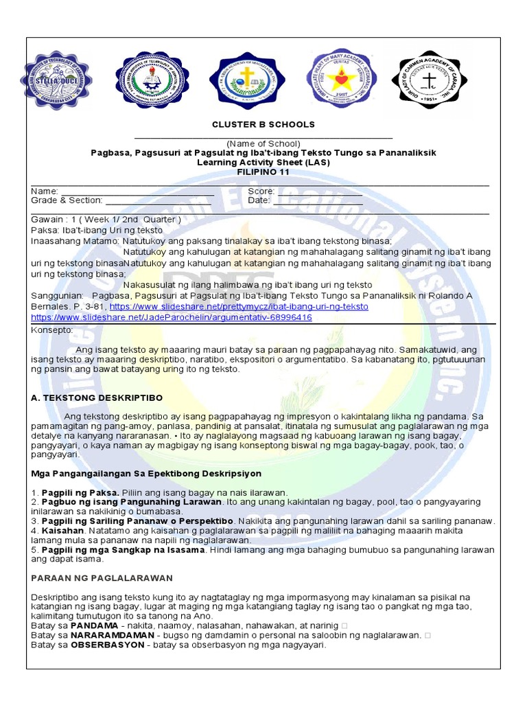 Pagbasa at Pagsulat 101 | PDF
