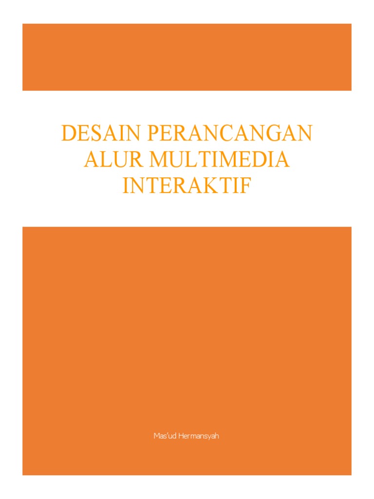 Bab 2.3 - Flowchart Multimedia Interaktif | PDF | Komputer