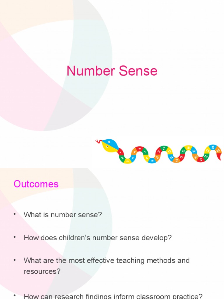 Number Sense | PDF | Numbers | Arithmetic