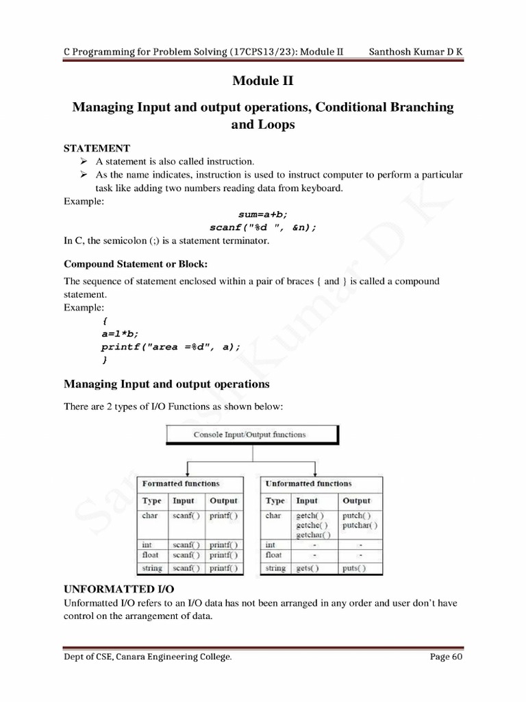 CPS Module II | PDF