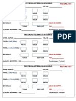 Template Nota Kosong Excel | PDF