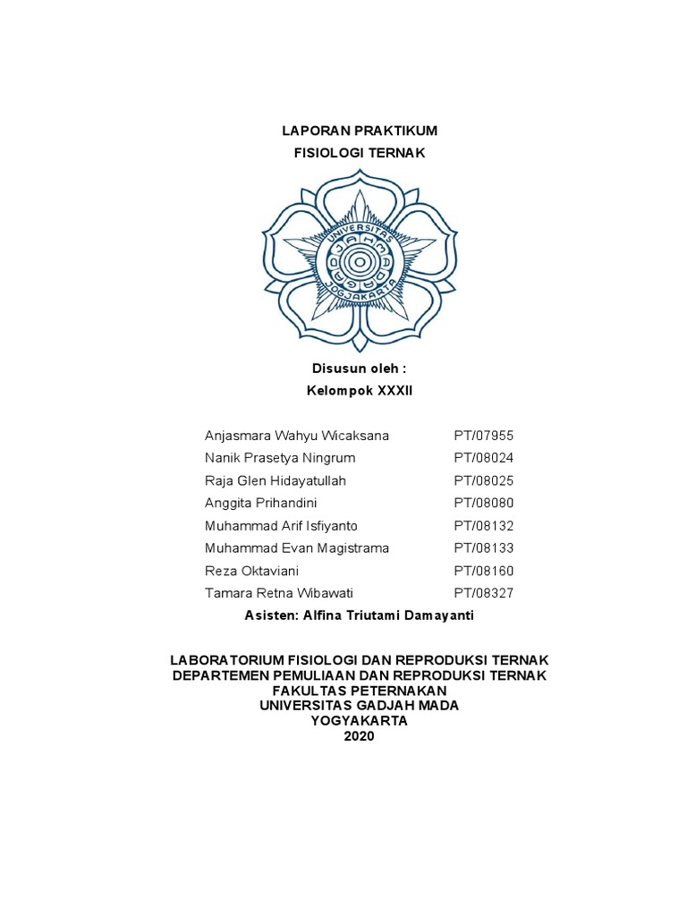 LAPORAN - PRAKTIKUM - FISIOLOGI - TERNAK Fix | PDF
