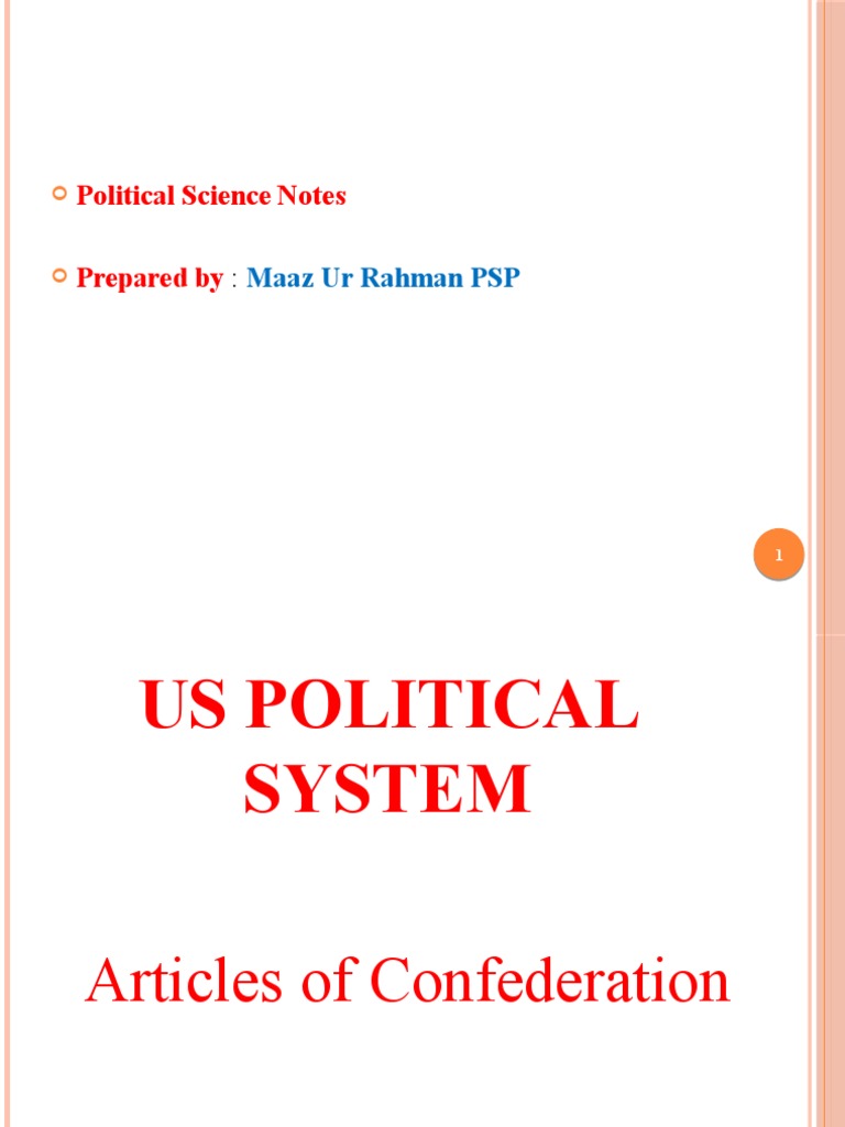 Political Science Notes Prepared By: Maaz Ur Rahman PSP | PDF ...