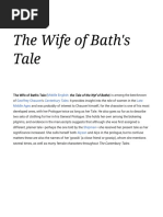 The Wife of Baths Tale | PDF
