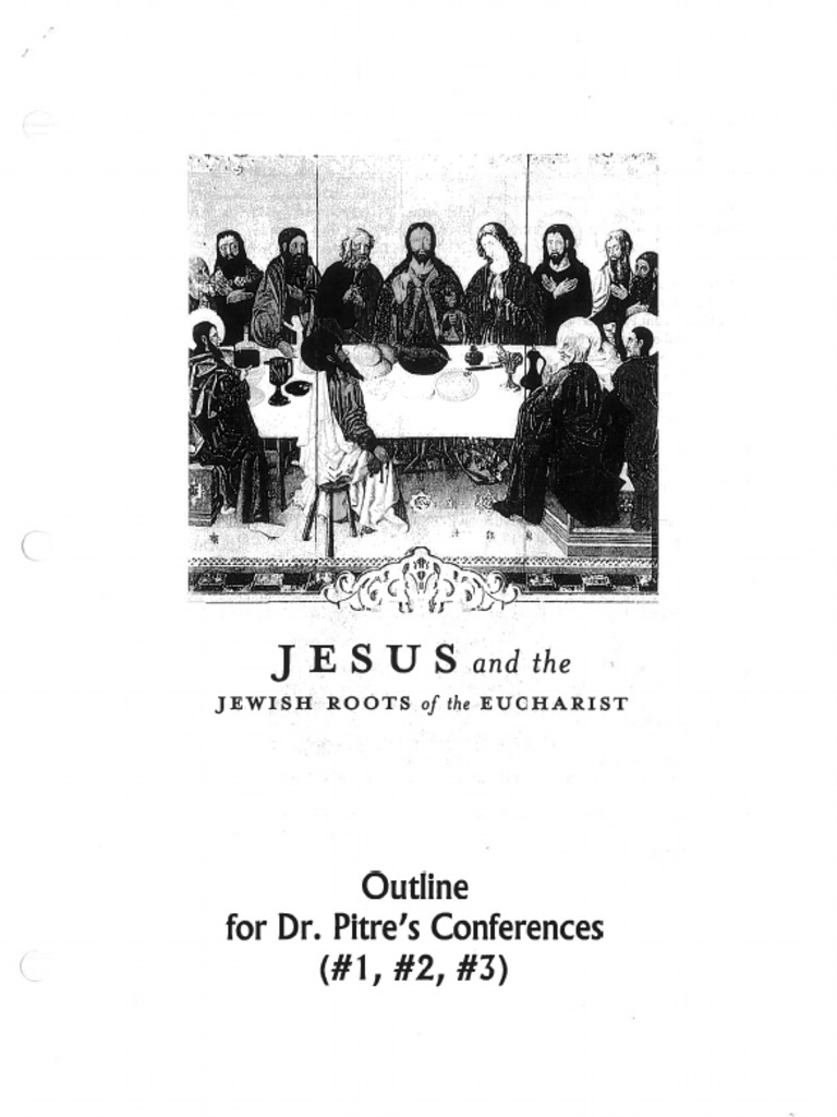 Jewish Roots of Eucharist - Brant Pitre | PDF