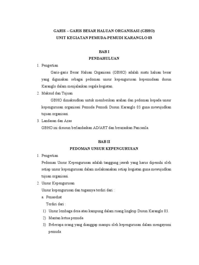 GBHK Baru 2019 | PDF | Karier & Perkembangan