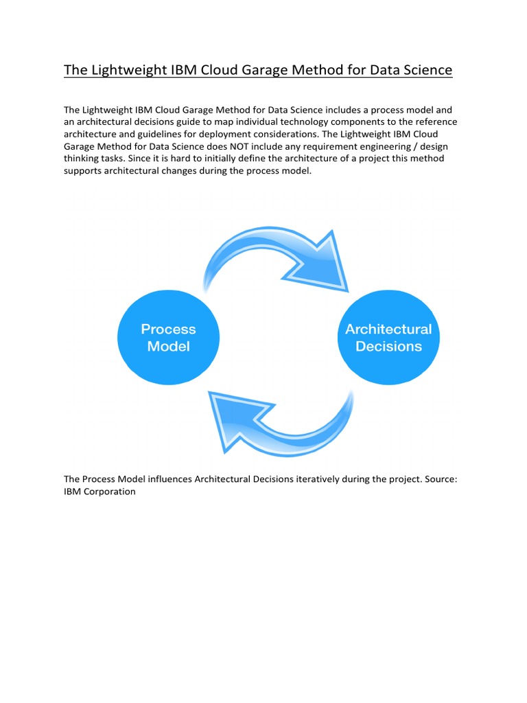 Lightweight IBM Cloud Garage Method For Data Science Romeo Kienzler | PDF | No Sql | Databases