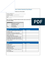 LDV - Pre - Start Checklist | PDF