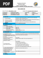 DLL Week 5 Grade 9 Science | PDF | Heredity | Dominance (Genetics)