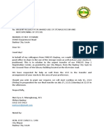 Request Letter of Disposal | PDF