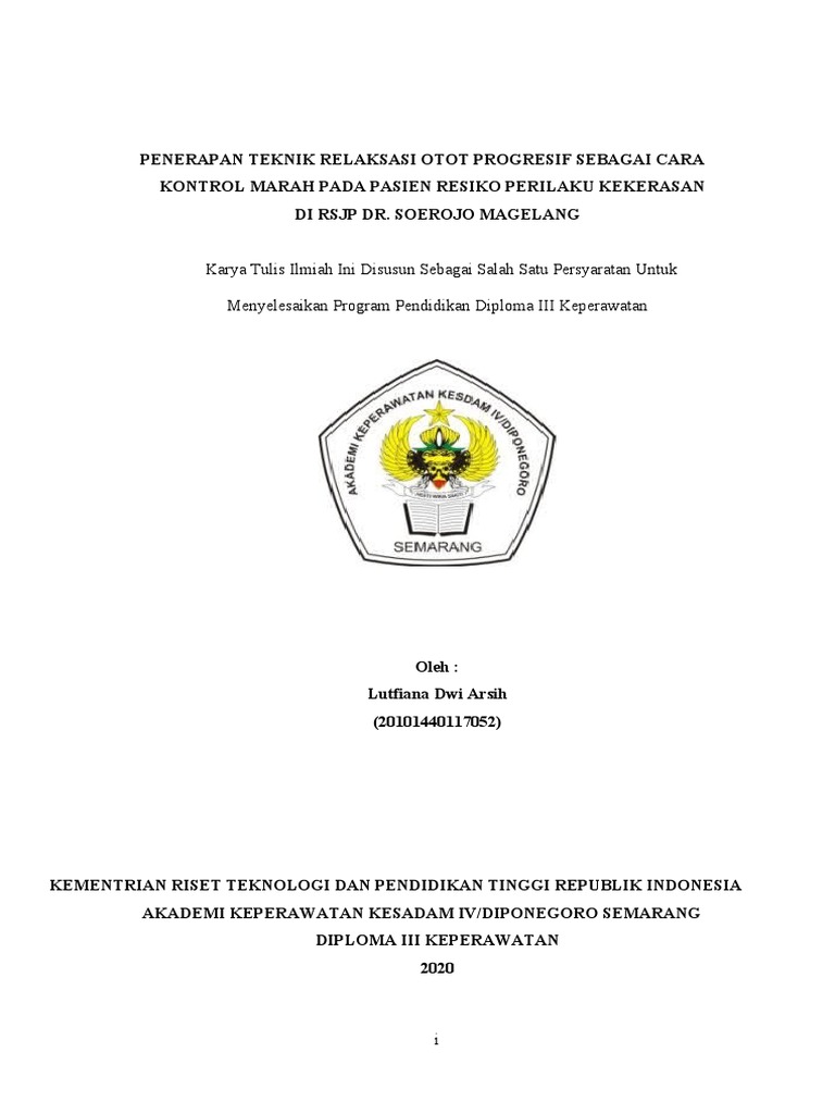 (Lutfiana D.A) KTI JIWA | PDF