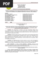 Executive Order BDC | PDF | Chairman | Justice