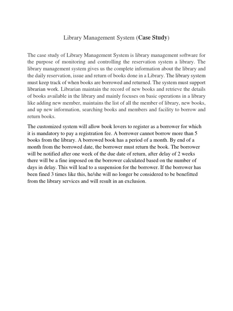 Library System for Librarians | PDF