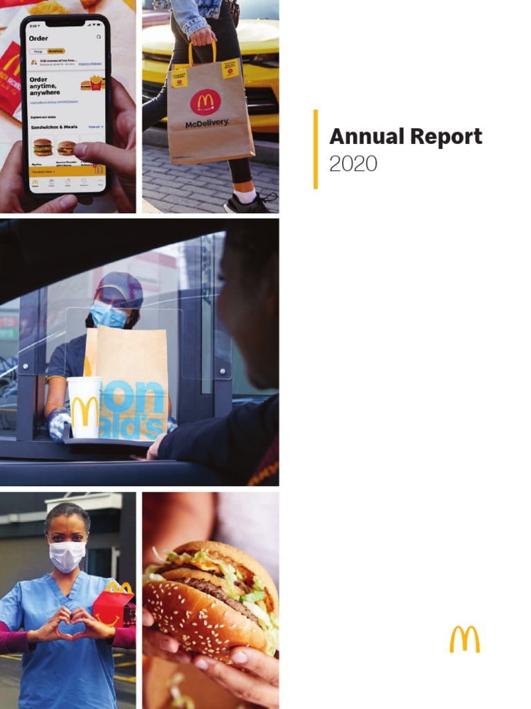 Nyse MCD 2020 | PDF | Form 10 K | Franchising