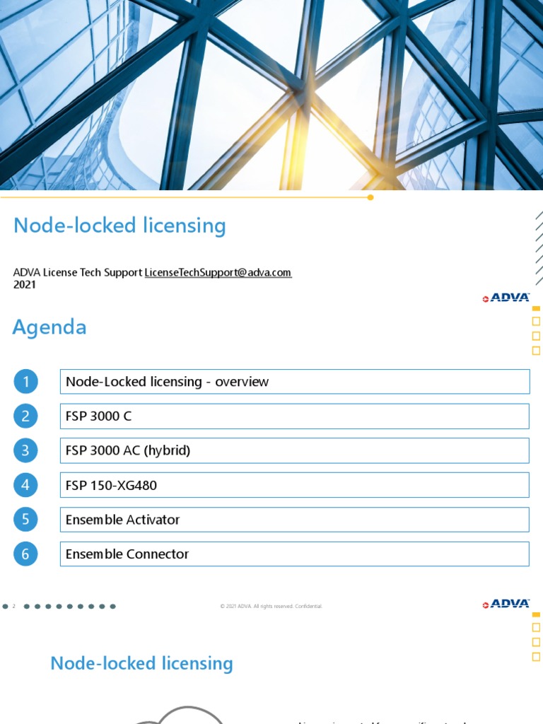 ADVA License Management - Node-Locked | PDF | Command Line Interface | File Transfer Protocol