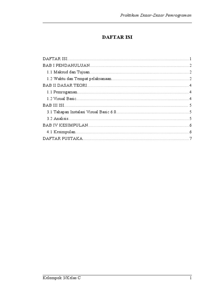 Daspro Praktikum | PDF