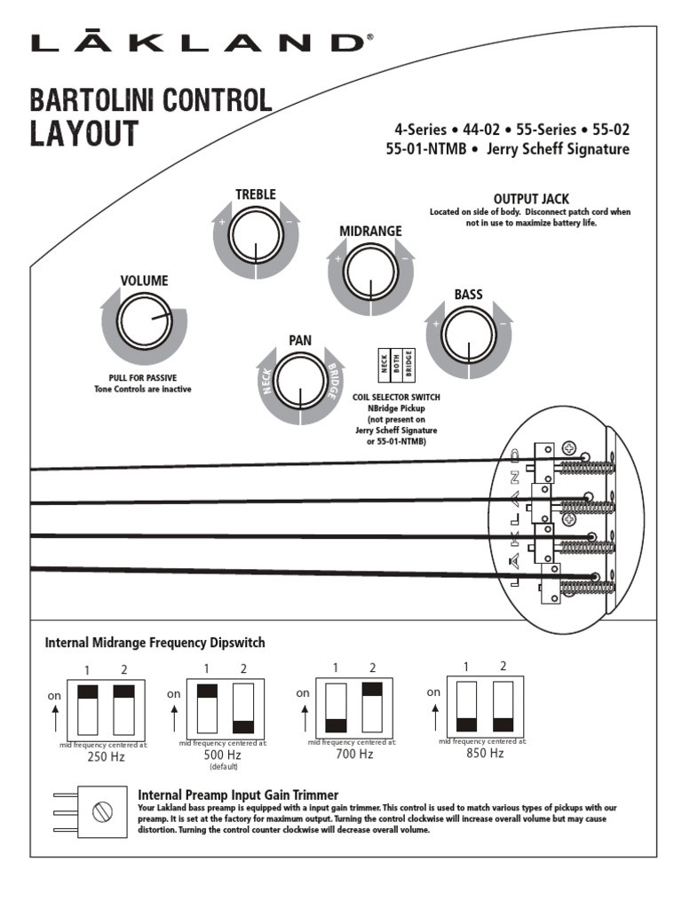 Bart Controls | PDF | Guitar Family Instruments | Celtic Musical ...
