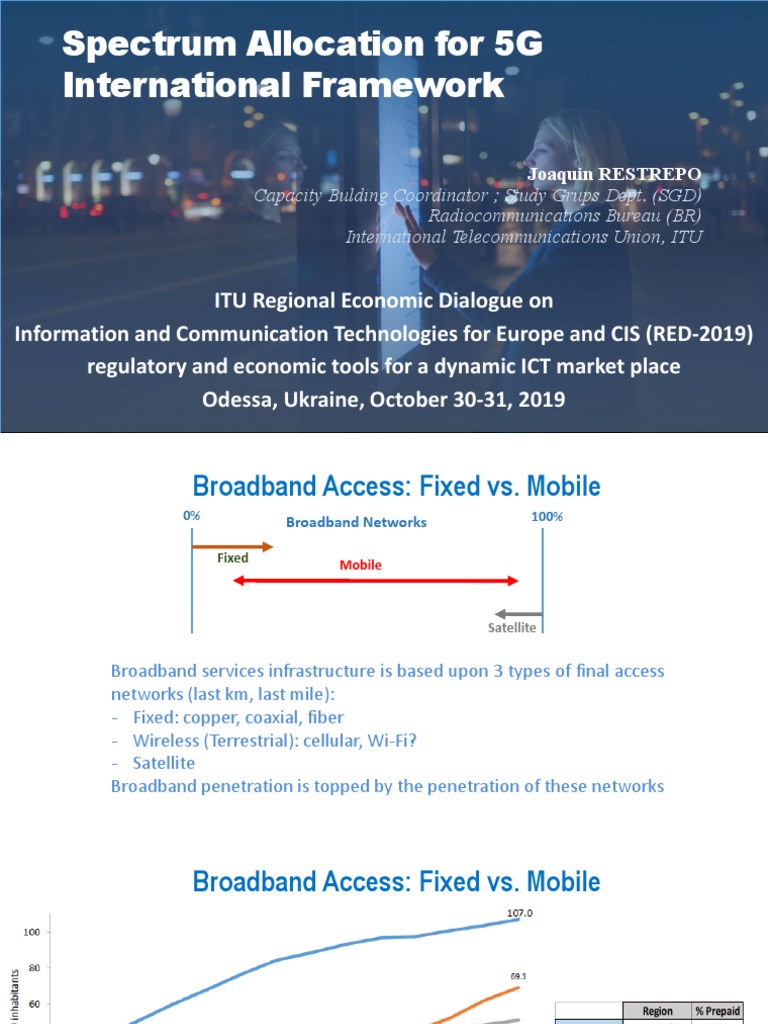 5G Spectrum Allocation Framework | PDF | 4 G | 3 G