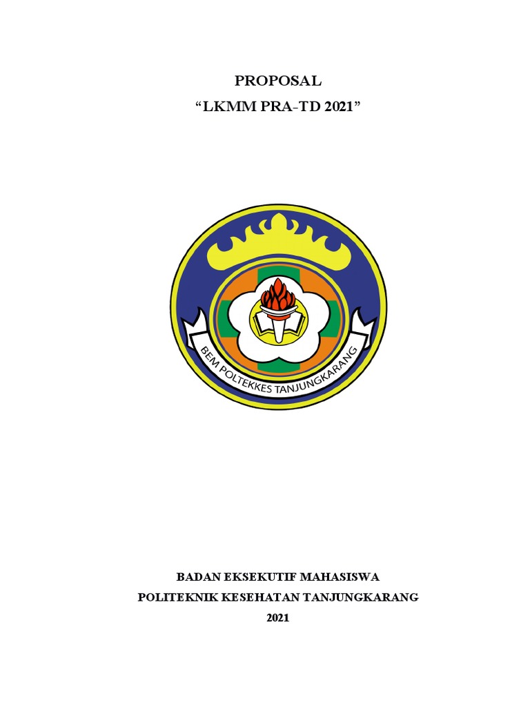 Proposal Kegiatan LKMM Pra-TD 2021 | PDF | Karier & Perkembangan