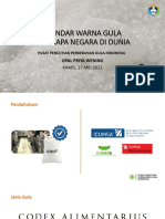 Spesifikasi SNI Gula Kristal Putih 2020 | PDF