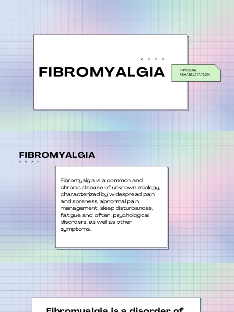 Fibromyalgia PDF | PDF | Fibromyalgia | Neuroscience