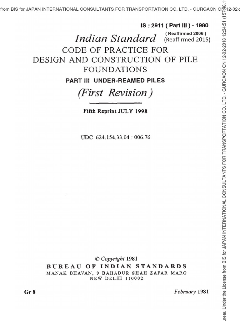 is-2911-part-3-1980-ref-2015-pdf-deep-foundation-concrete