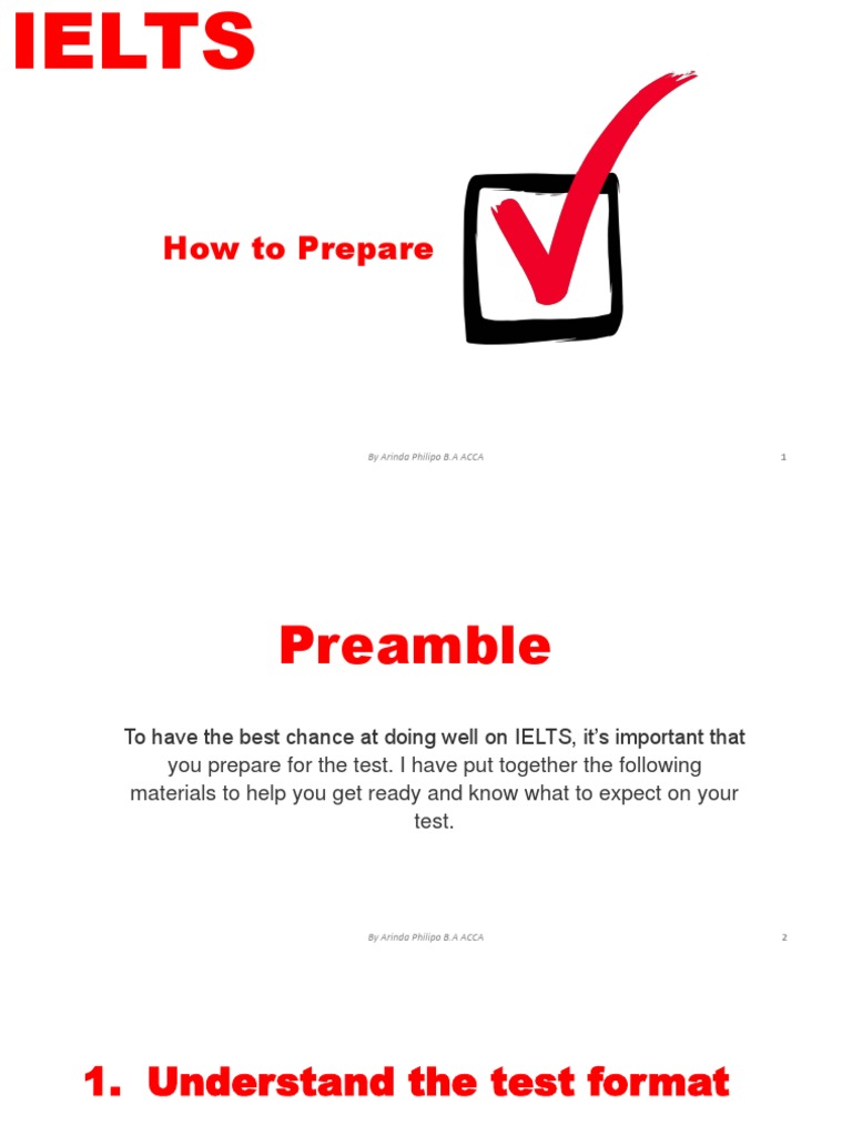 Ielts - Guide | PDF | International English Language Testing System ...
