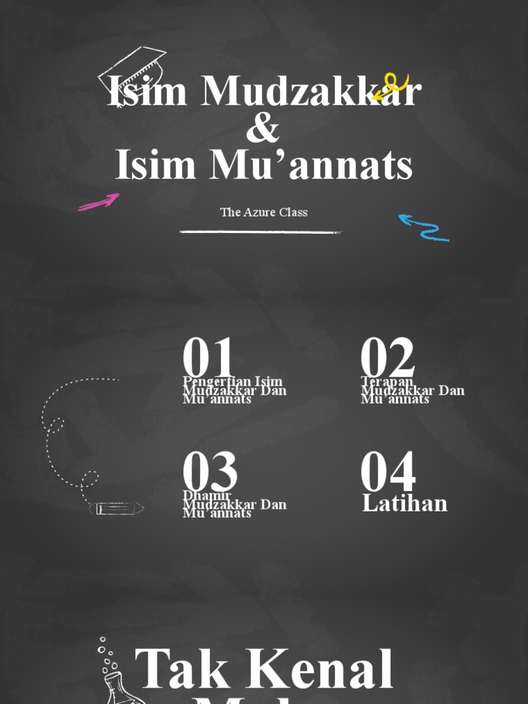 Panduan Isim Mudzakkar dan Mu’annats | PDF
