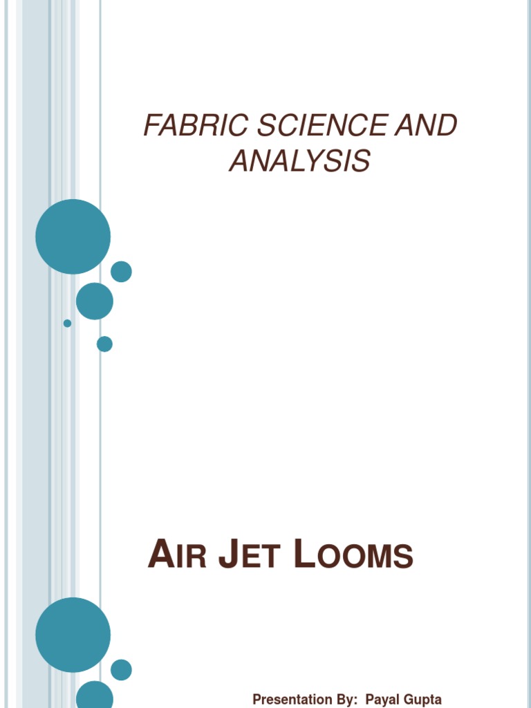 Fabric Science and Analysis | PDF
