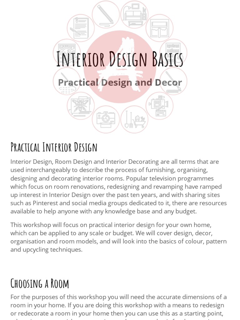 Interior Design Basics: Practical Design and Decor | PDF | Interior ...