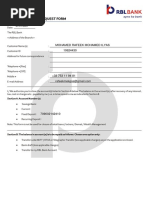 Post Office Deposit Form | PDF