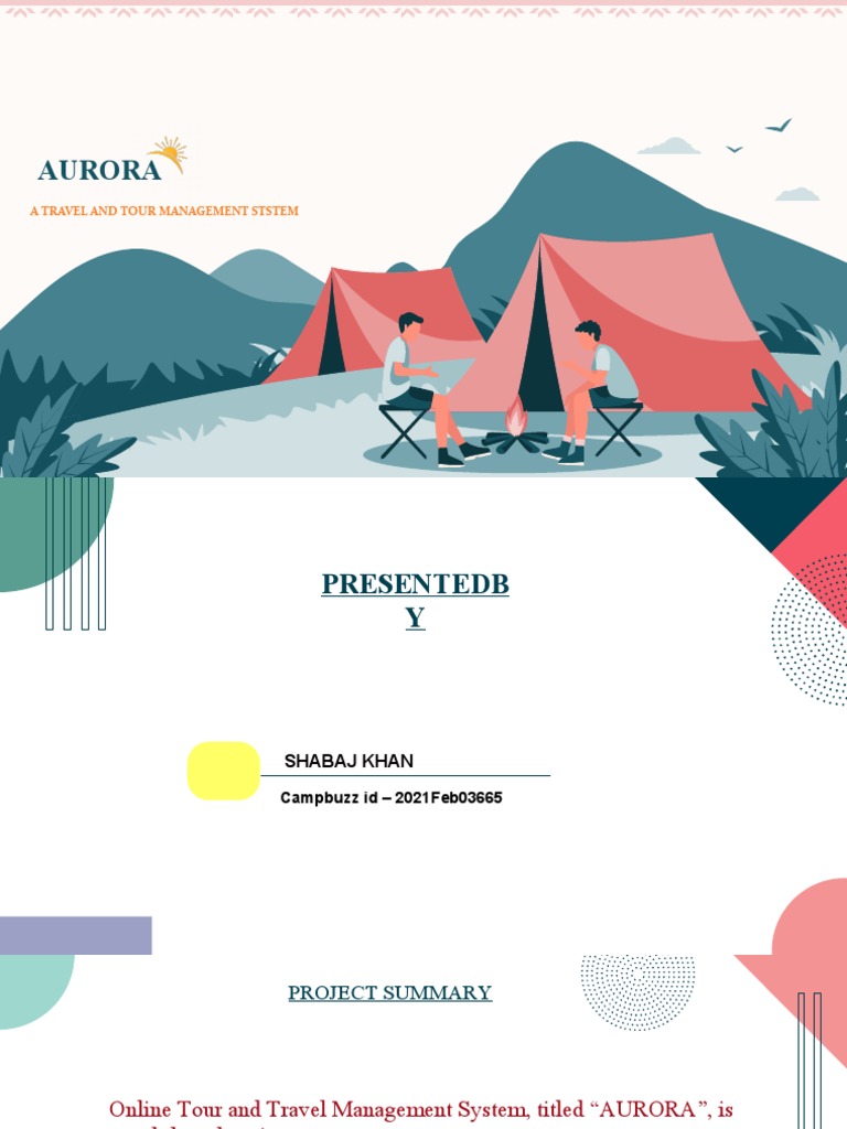 A Tours and Travels Management System | PDF | My Sql | Graphical User ...