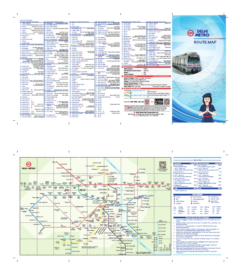 DMRC Map | PDF