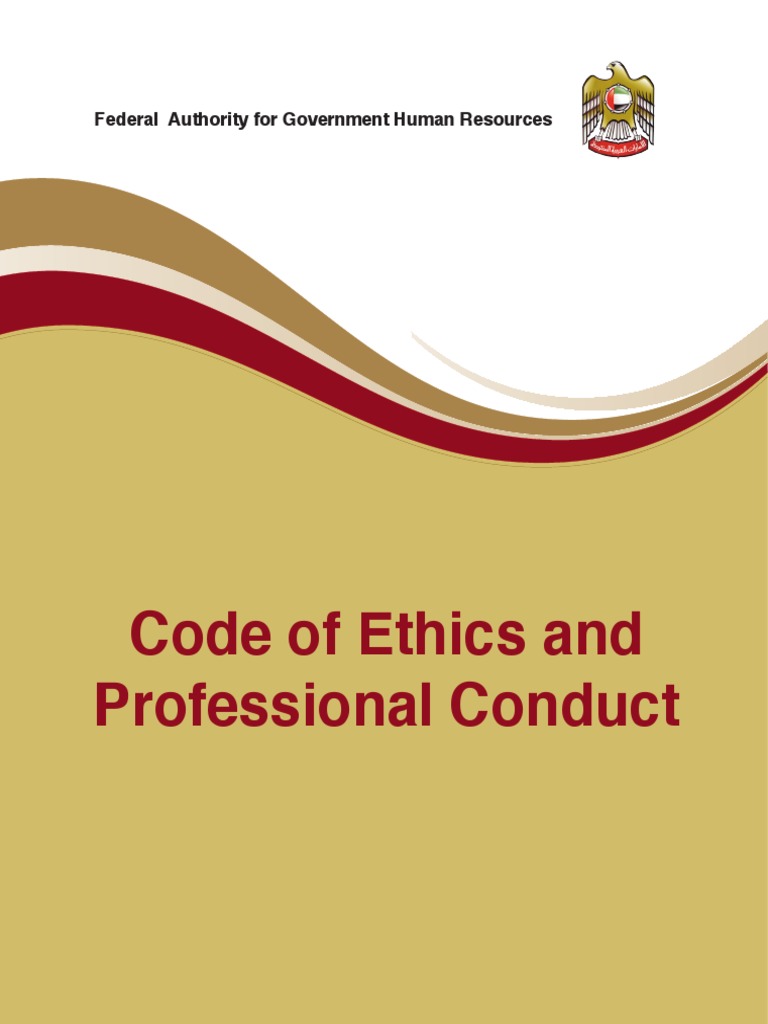 Code of Ethics | PDF | United Arab Emirates | Value (Ethics)