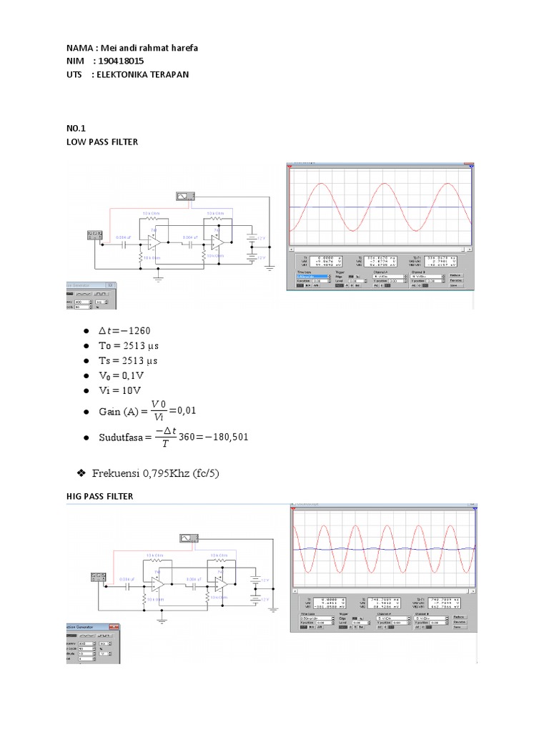 Uts Elektronika Terapan | PDF