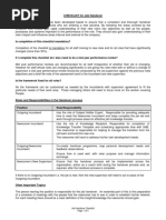 Hand Over Notes Sample | PDF | Email | Government