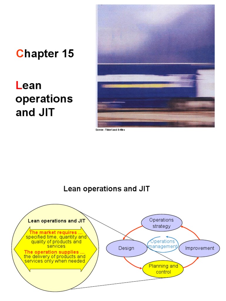 Chapter15all Lean Synchronization Pdf Operations Management Inventory
