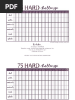Redline Challenge Meal Plan Guide | PDF