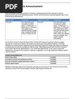 Fortinet Product Life Cycle | PDF | Product Lifecycle