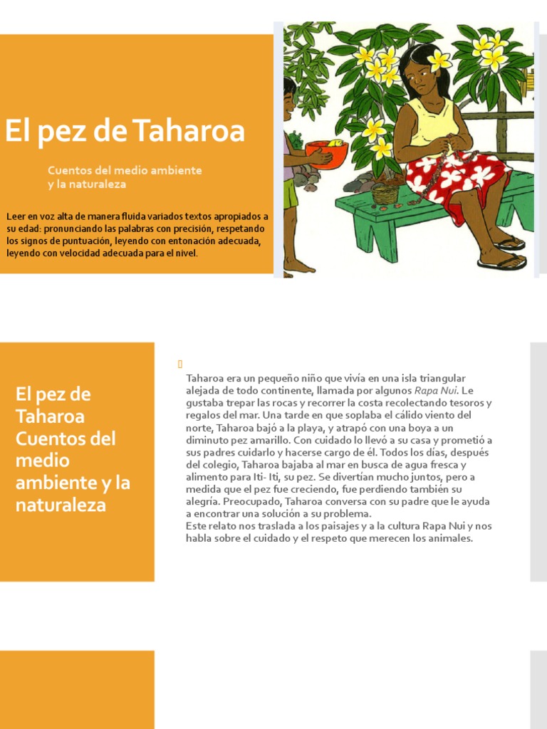 El pez de Taharoa: Cuidado y Naturaleza | PDF