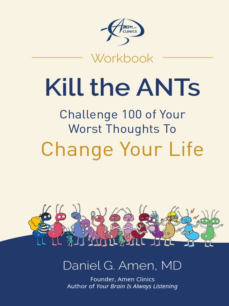 Killing The ANTs Workbook DIGITAL | PDF | Anxiety | Cognitive ...