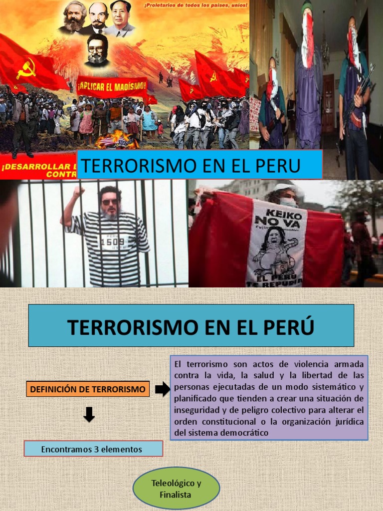 Historia del terrorismo en el Perú: orígenes, evolución y consecuencias ...