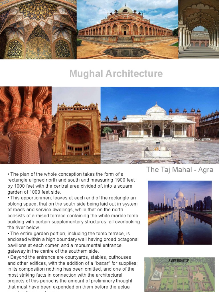 Mughal Architecture-Part 2 | PDF | Dome | Architectural Design