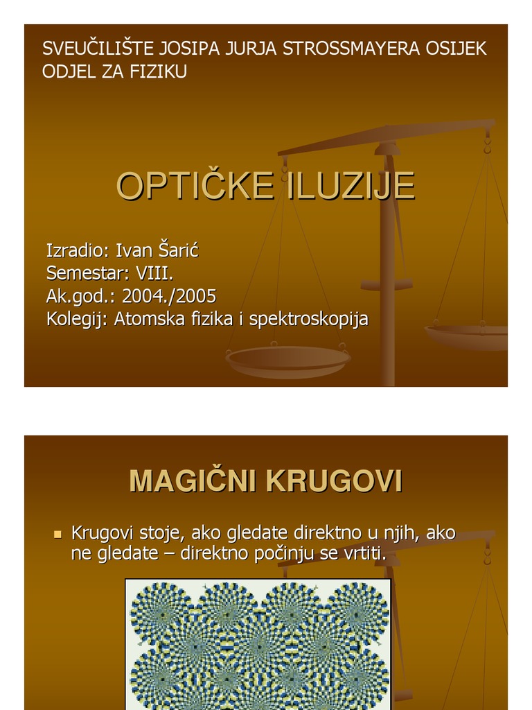 3 Opticke Iluzije | PDF